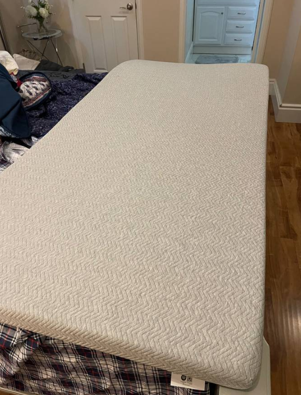 Mattress topper with protective cover 79x38x3 inch - ArmenianBD.com ...