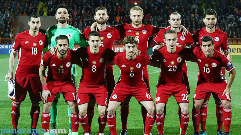 Armenian football team maintains 90th spot in FIFA ranking