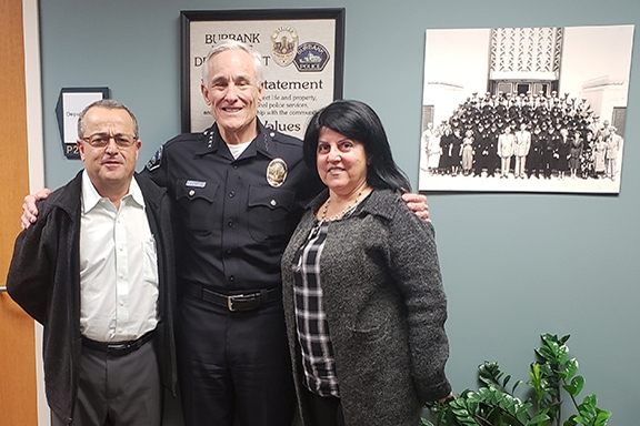 ANCA Burbank Meets with Burbank Police Chief